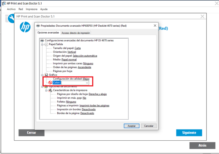 ¿Cómo configurar la impresora para imprimir a color? - Informaticapedia.com